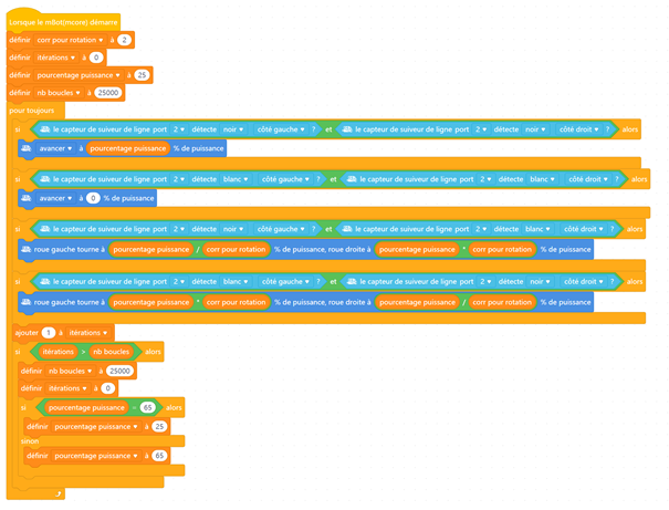 Robotique et asservissement avec mBot | Portail pédagogique académique de l'Académie de Montpellier